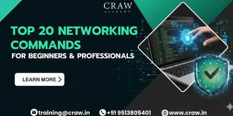 Top 20 Networking Commands for Beginners & Professionals